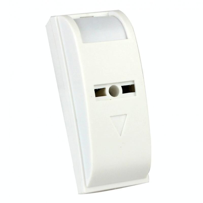 White Wired Pir Motion Detector For Curtains — Goslash