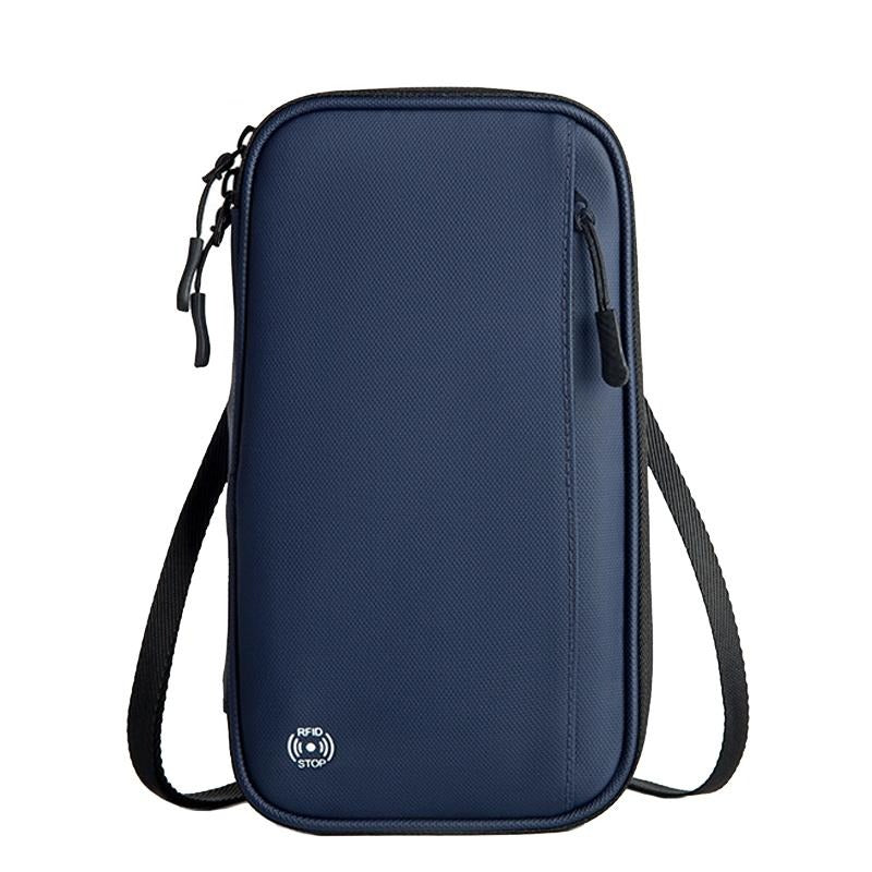 Buy Rfid-protected Waterproof Neck Passport Holder Online | Goslash