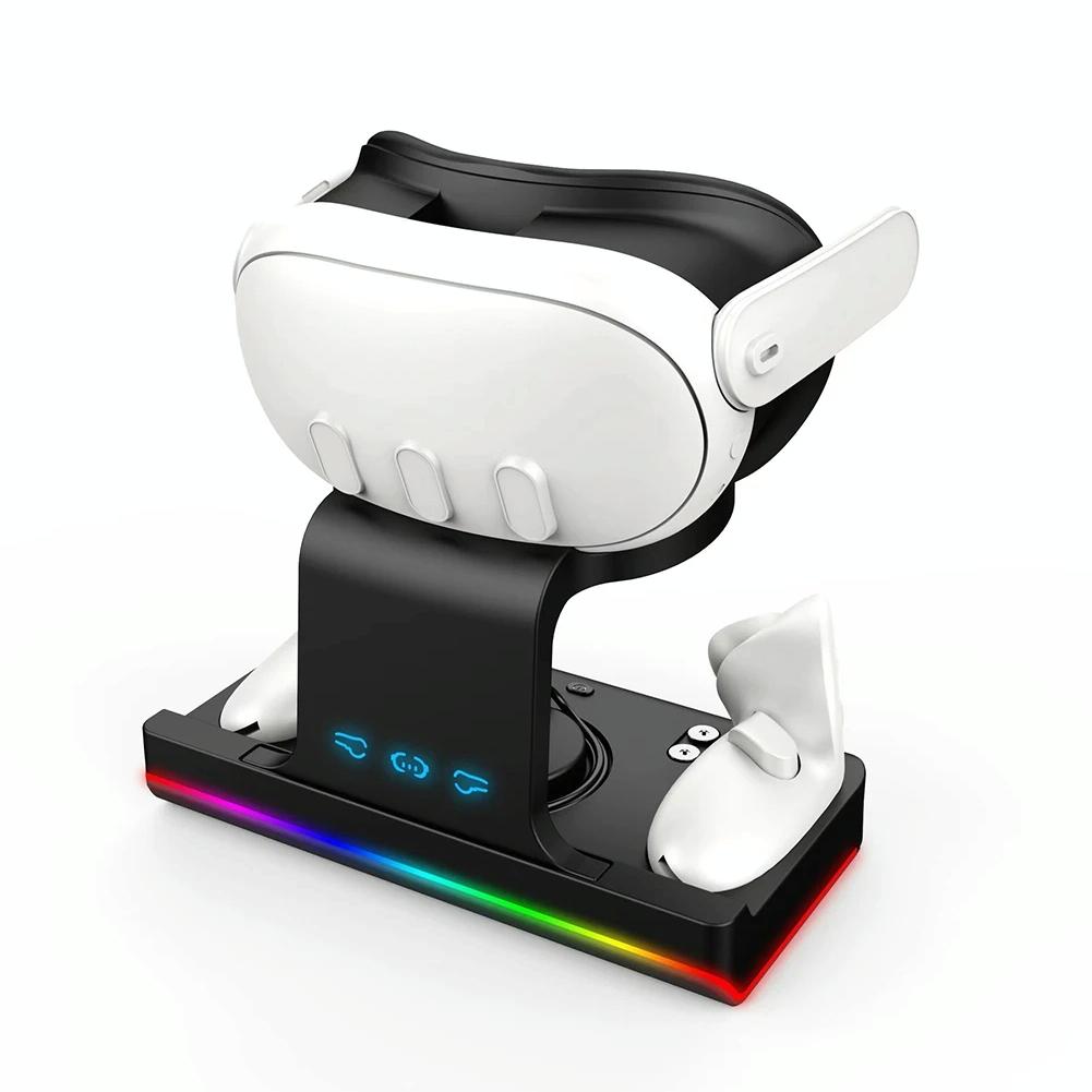 Buy Meta Quest 3 Vr Charging Stand with Grip Online | Goslash